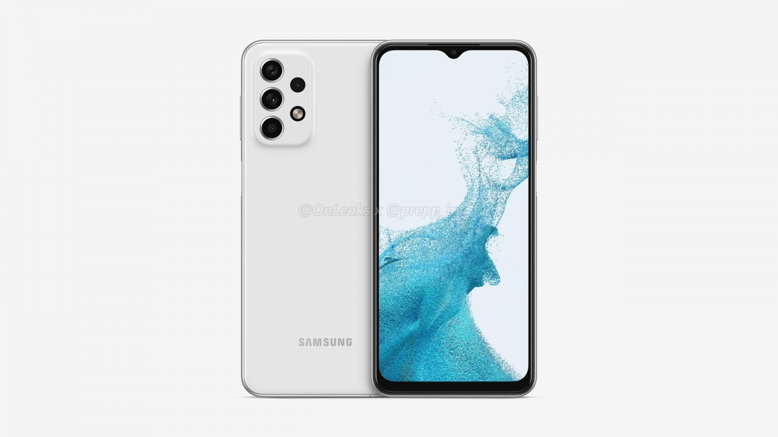 Samsung Galaxy A23 5G renders reveal a Quad camera setup